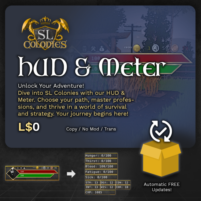2. HUD & Meter | SL Colonies