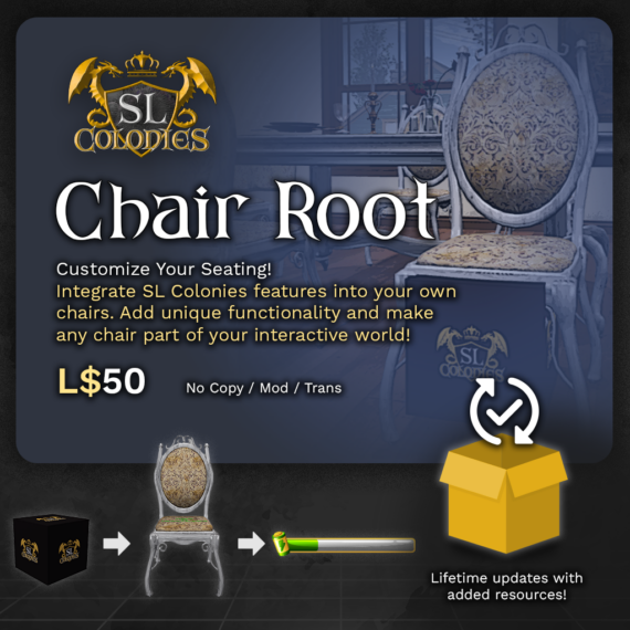 Furniture Root Prims | SL Colonies